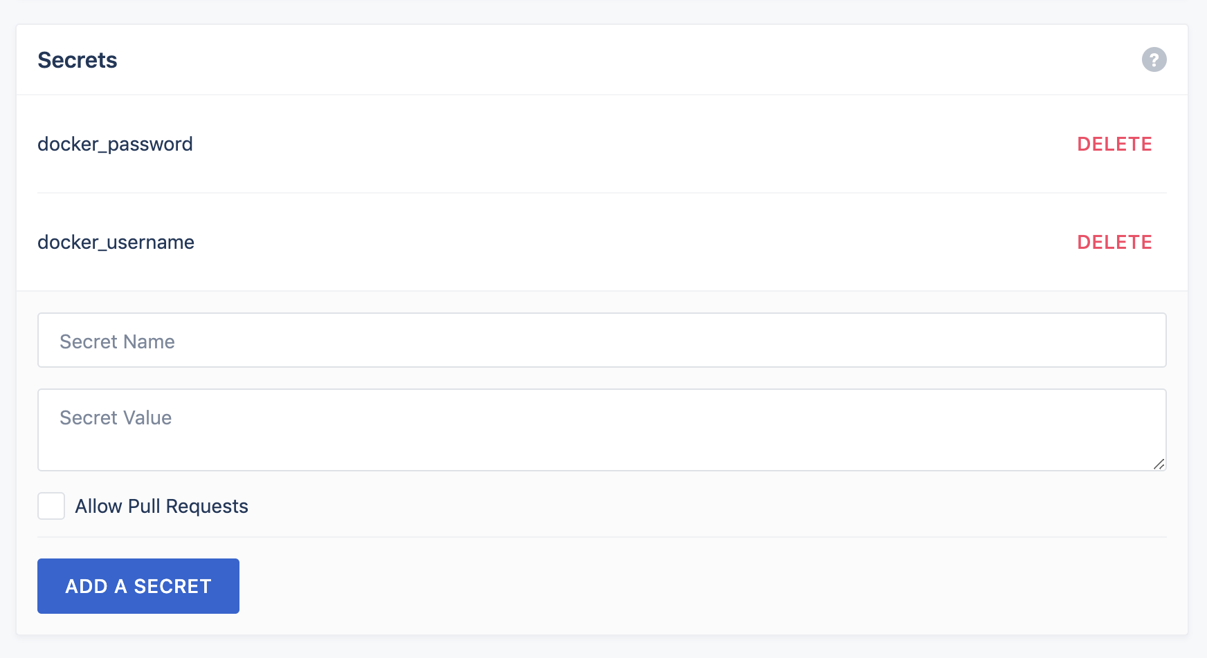 Per Repository Drone CI 